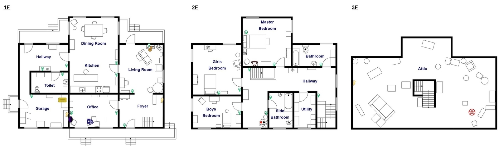 Phasmophobia MAP攻略（Bleasdale Farmhouse） - smart_thomas Blog