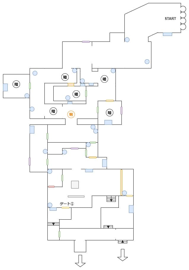 The Outlast Trials MKチャレンジ「扉を開く」 MAP攻略 - smart_thomas Blog