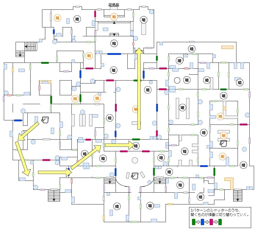 The Outlast Trials MKチャレンジ「証拠を破壊する」 MAP攻略 - smart_thomas Blog
