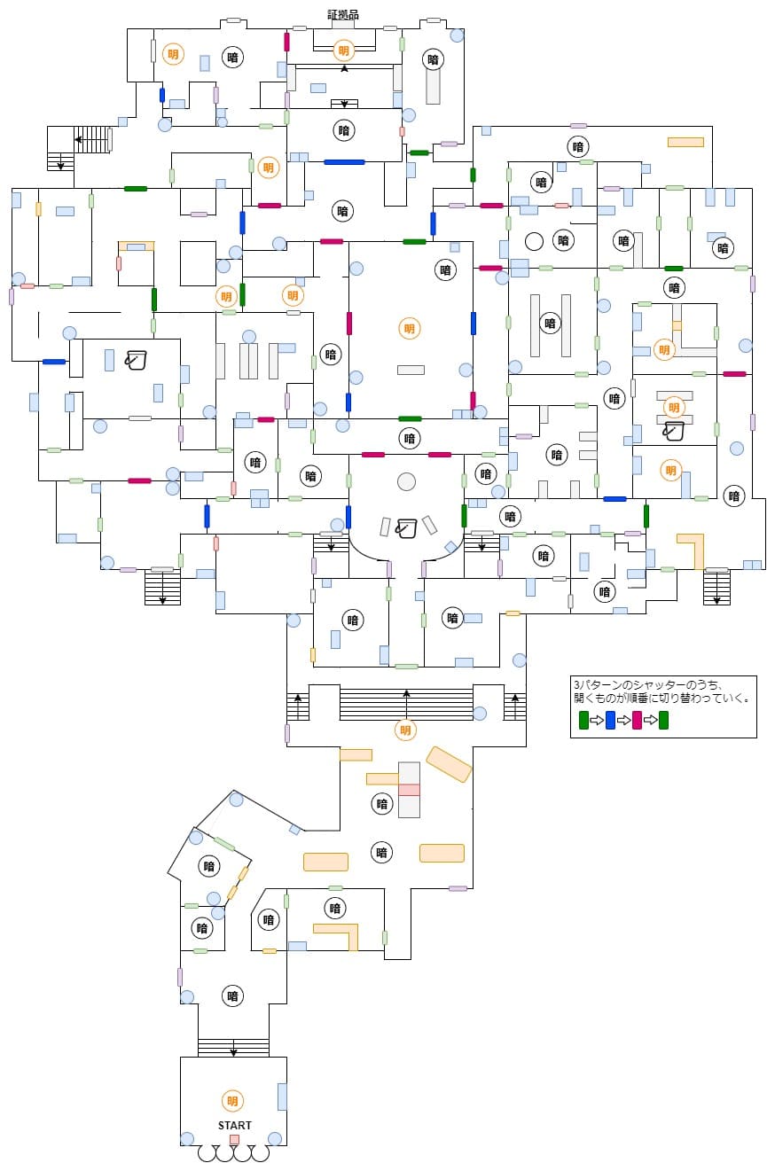 The Outlast Trials MKチャレンジ「証拠を破壊する」 MAP攻略 - smart_thomas Blog