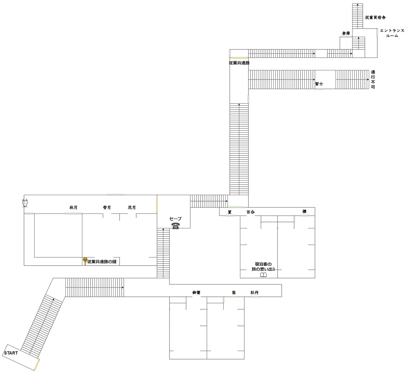 真砂楼 MAP攻略 - smart_thomas Blog