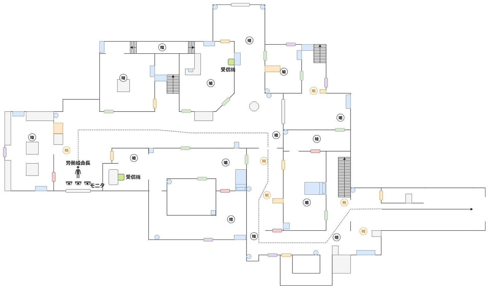 The Outlast Trials 治験「組合の溶解」MAP攻略 - smart_thomas Blog