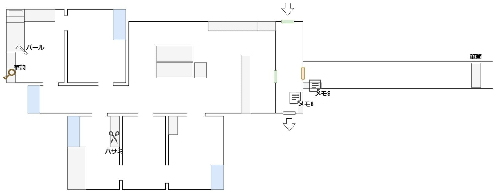 凶寓 Dread Flats MAP攻略 - smart_thomas Blog