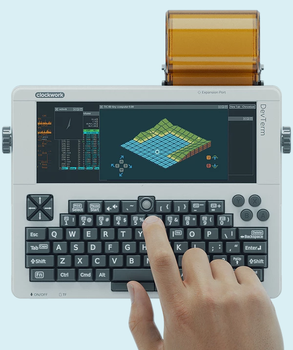 ポケコン風モジュール式PC-Clockwork DevTermの公式サイトをDeepL翻訳 - smogbom