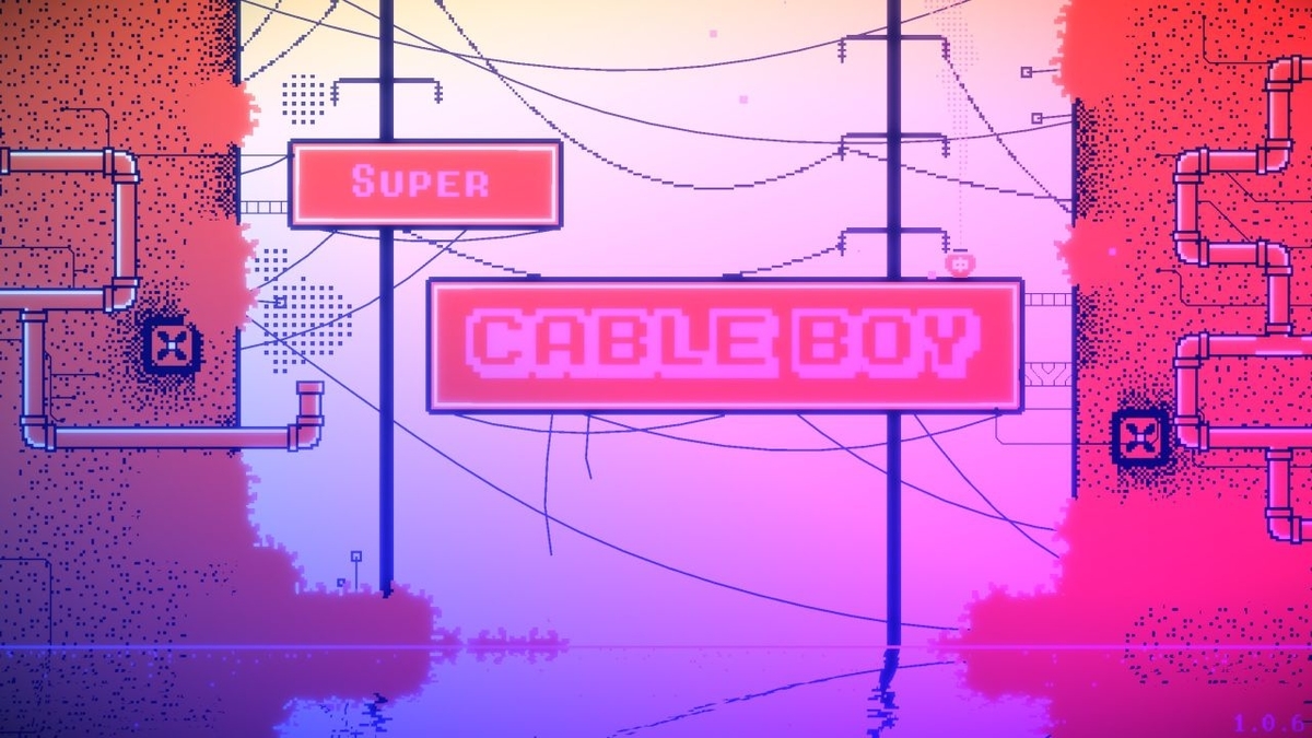 SUPER CABLE BOY / レトロ、グリッチ、チップチューン、ONIGIRI!! - smogbom