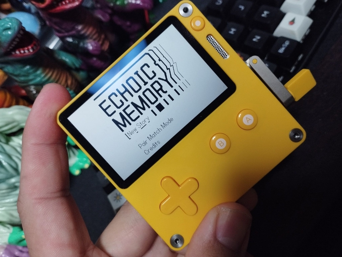 Playdate Season1ゲーム紹介: Echoic Memory by Samantha Zero - smogbom