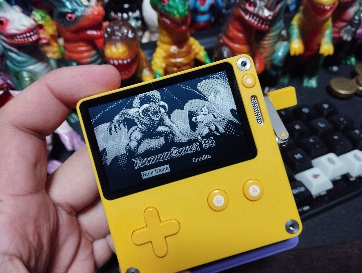 Playdate Season1ゲーム紹介: Demon Quest '85 by Crooked Park - smogbom