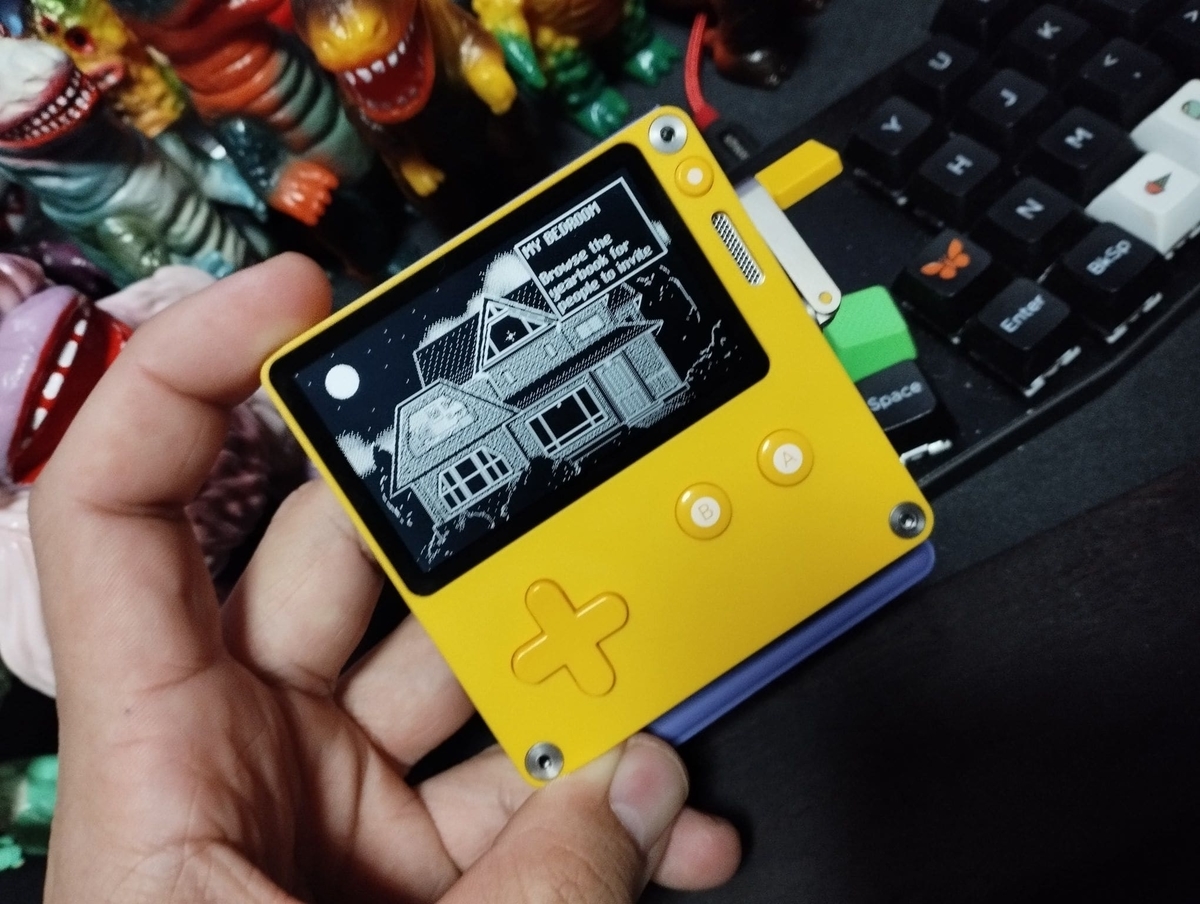 Playdate Season1ゲーム紹介: Demon Quest '85 by Crooked Park - smogbom