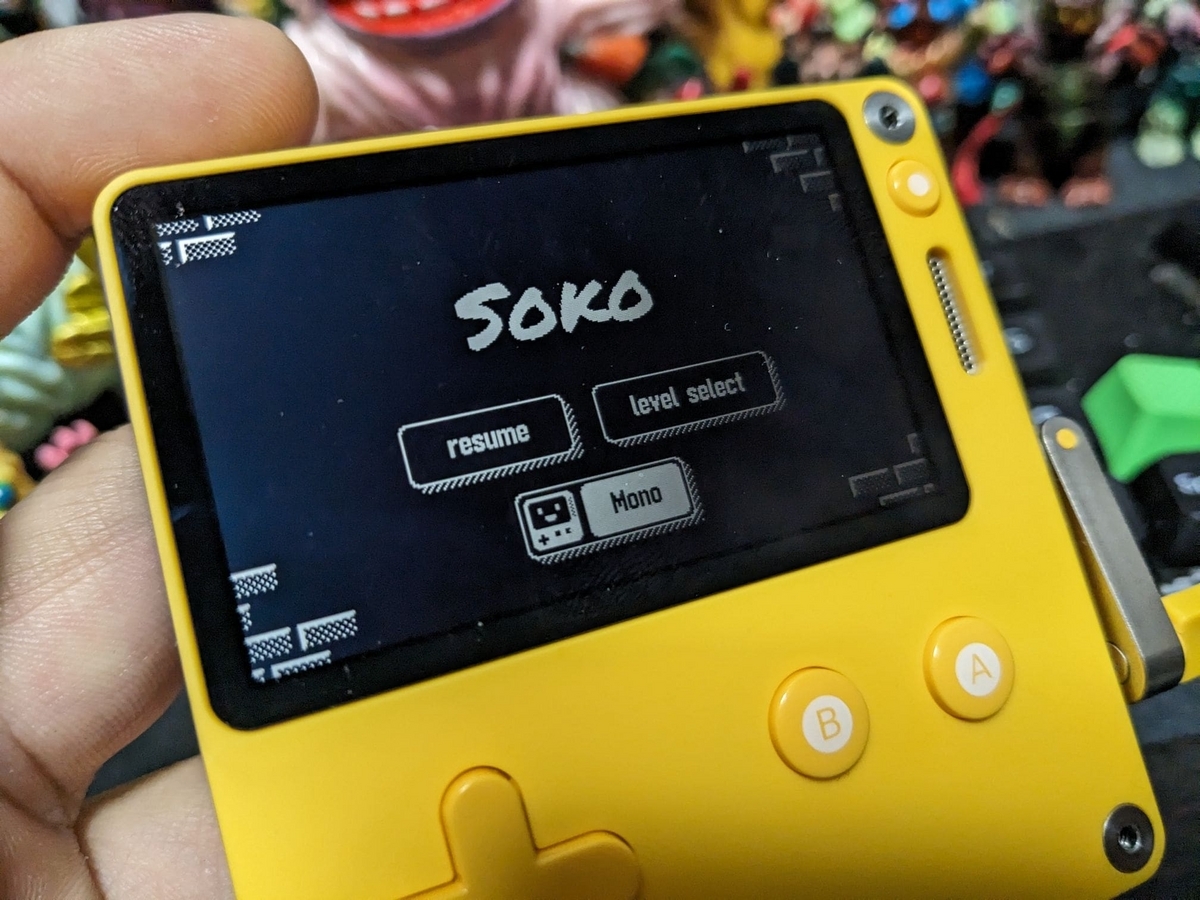 Playdate ゲーム紹介- Soko by Tijn Kersjes - smogbom