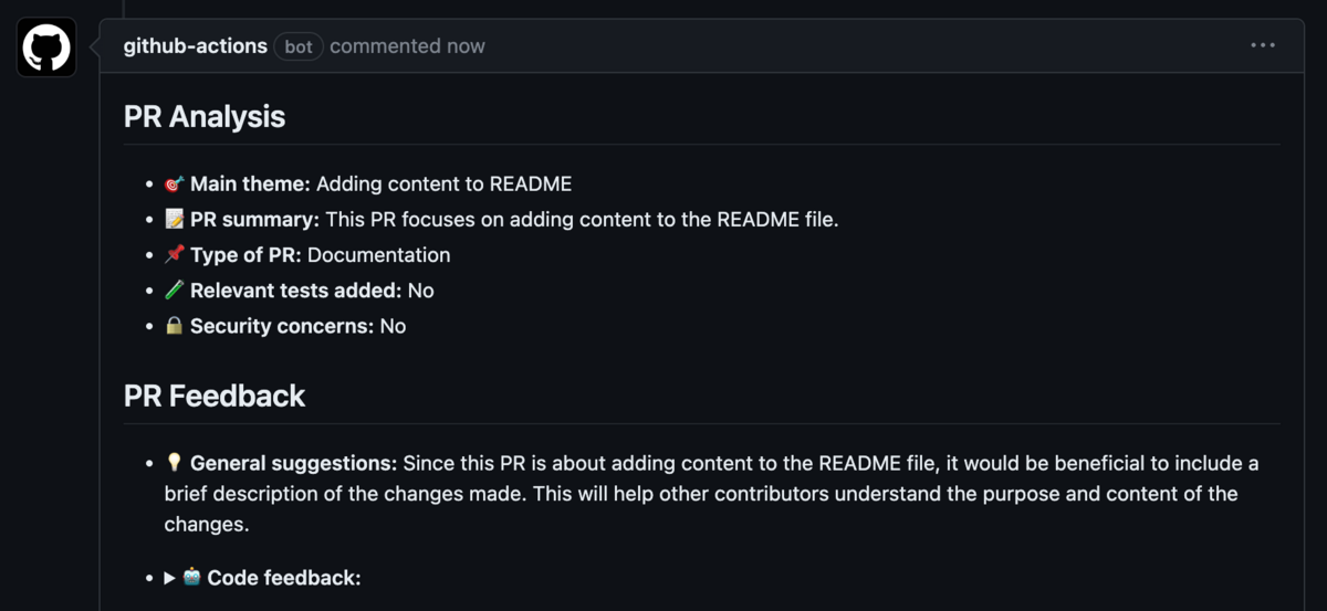 PR-Agent を使って Pull Request をAIレビューしてみた。（日本語対応もしてみた） - LayerX エンジニアブログ