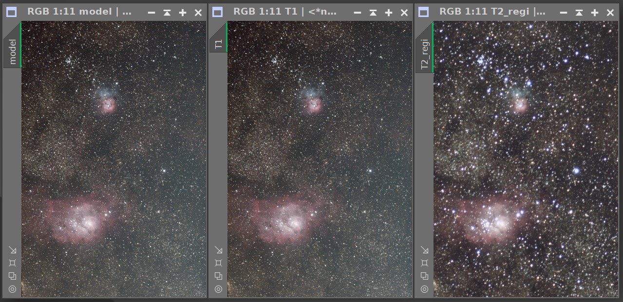 Vicent Peris氏考案ののMultiscale Gradient Correctionを試してみました - 天文はかせ幕下