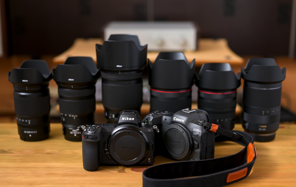 Z7II review - color test vs Z5 & EOS R5 - snowfallのメモ帳