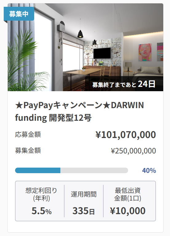 【5.5％＋PayPay】特別キャンペーン付で絶賛募集中！ - ホンネのソーシャルレンディング投資実践録
