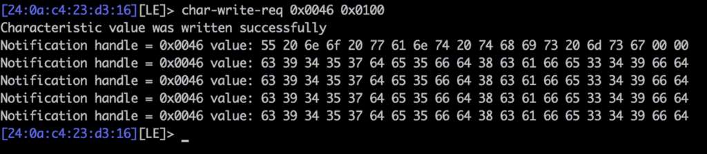 BLE CTF WriteUp - #include