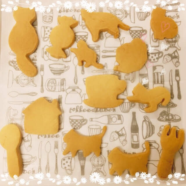 型抜きクッキー作った(仮) - Solacid Log.