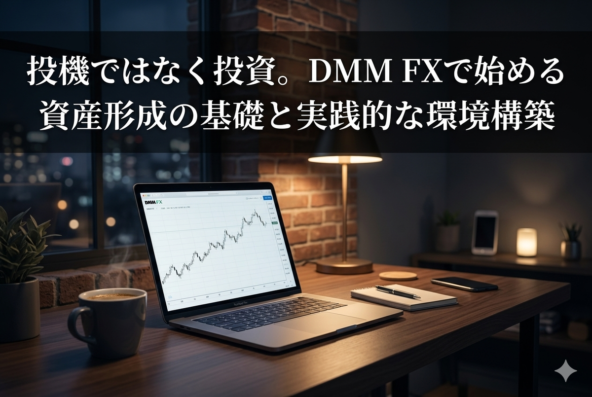 投機ではなく投資。DMM FXで始める資産形成の基礎と実践的な環境構築 - sora-zima’s Solo Biz Note
