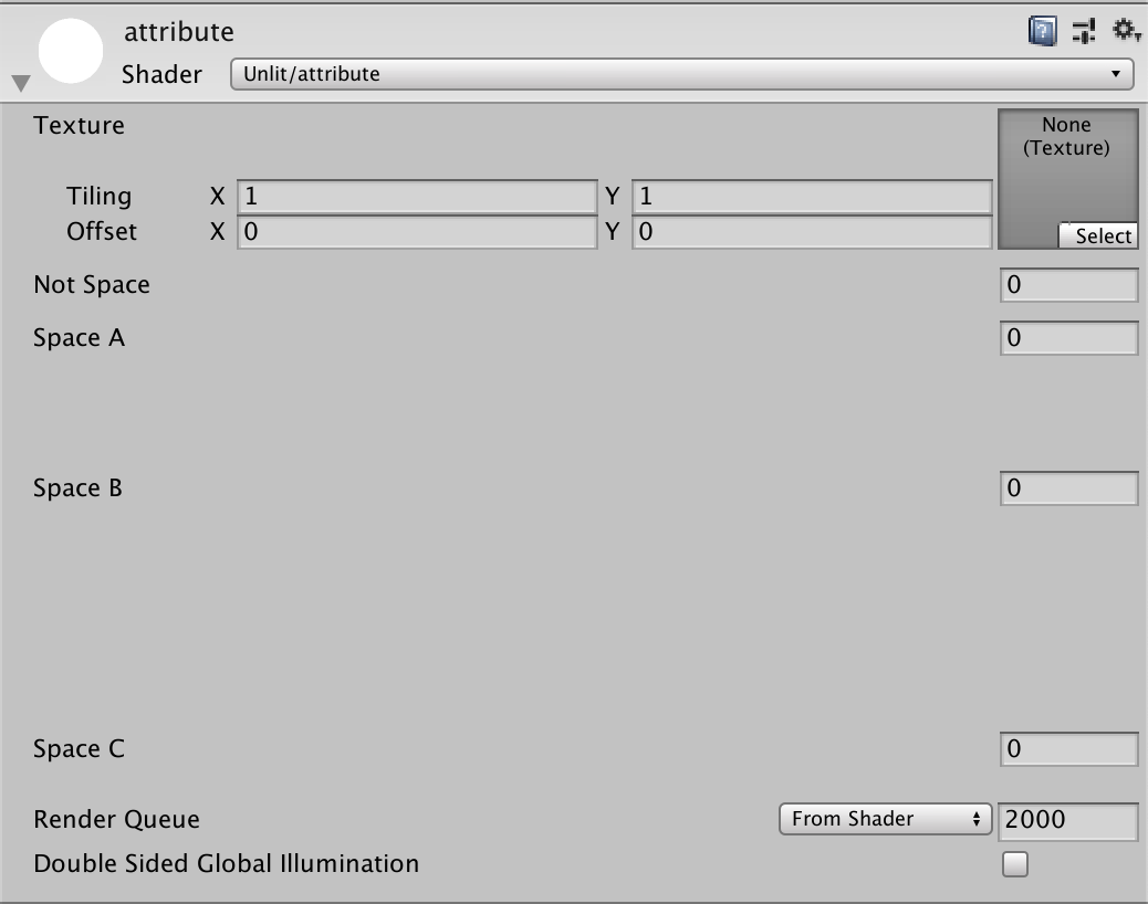 【UnityShader】ShaderLabのプロパティ属性 【1】#77 - 知識0からのUnityShader勉強
