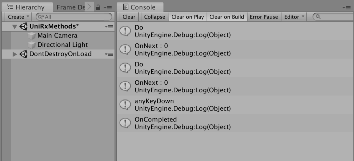 【UniRx】Observableが完了時に処理を行うオペレータ #103 - 知識0からのUnityShader勉強