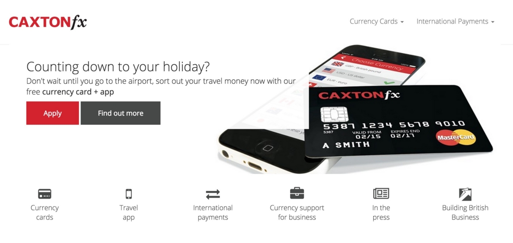 CAXTON FXのカードについて基本スペック等を整理してみる - ハタを立てろよ！