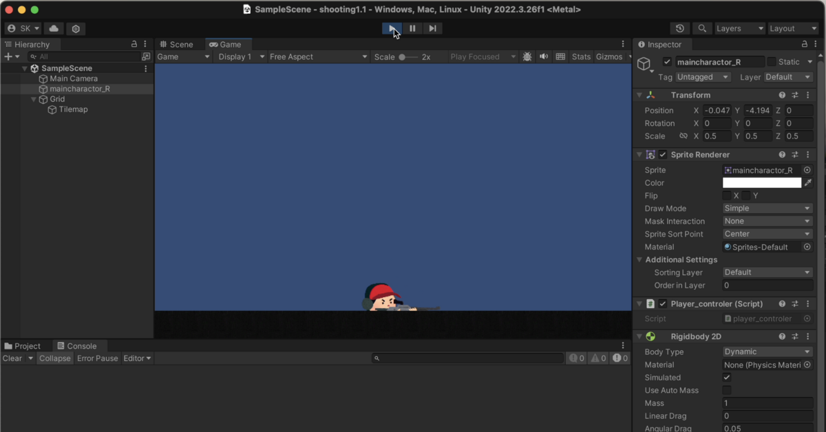 unityでゲーム制作 - 一記一遊ブログ