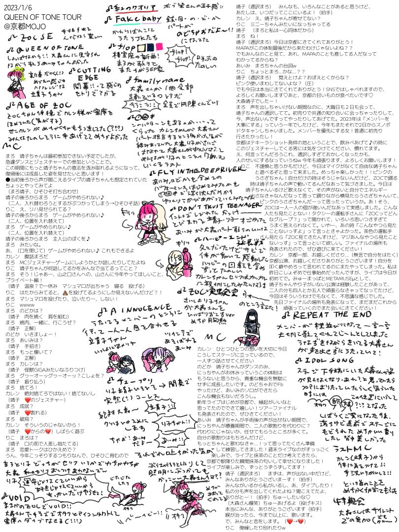 ZOCレポ（2024） - あんらくし