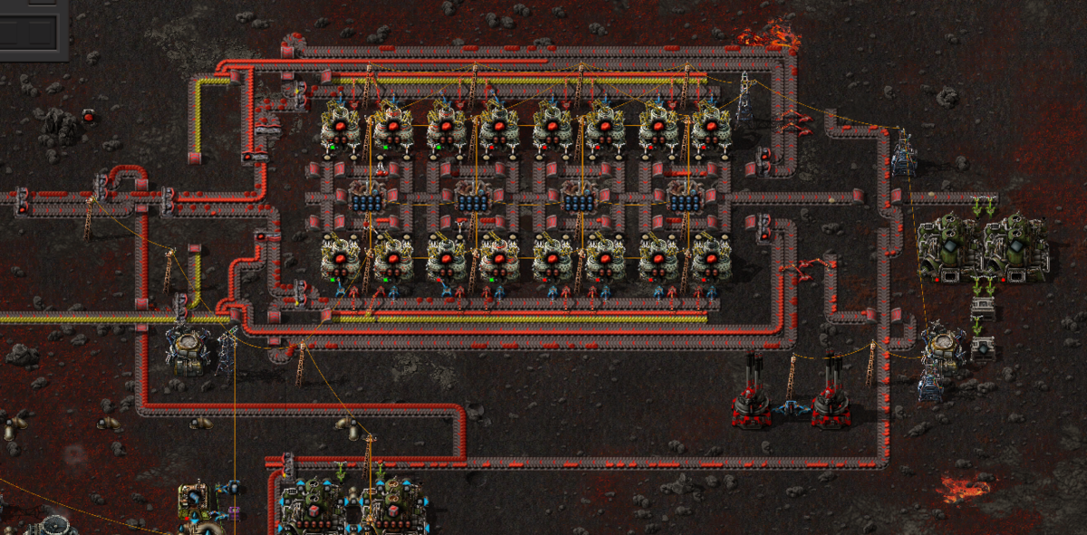112hours: vulcanite enrichiment loopを構築 - Factorio Space Exploration ...
