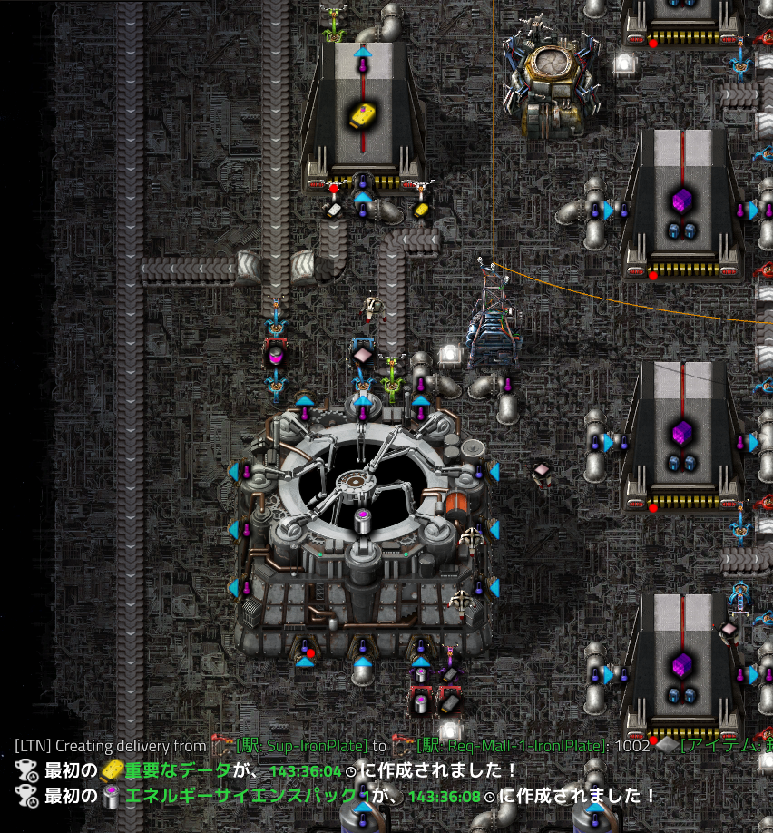 143hours: 最初のエネルギーサイエンスパック研究達成 - Factorio Space Exploration mod 攻略 blog