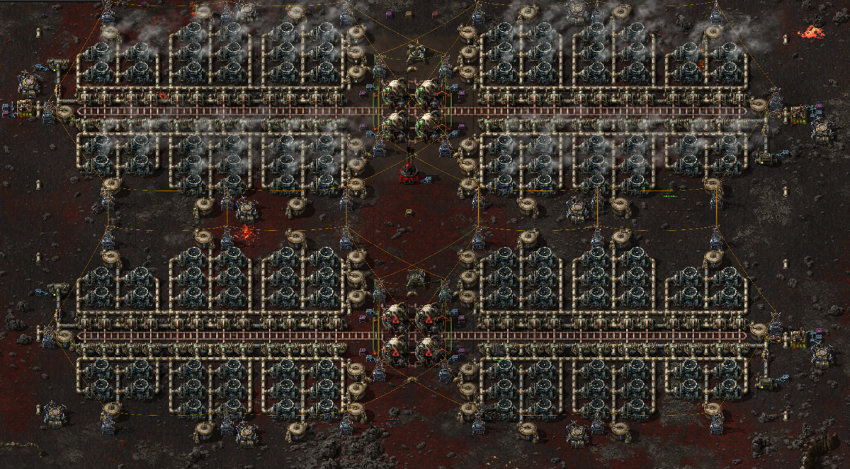 160hours: ヴォルカナイトブロックラインの再構築 - Factorio Space Exploration mod 攻略 blog