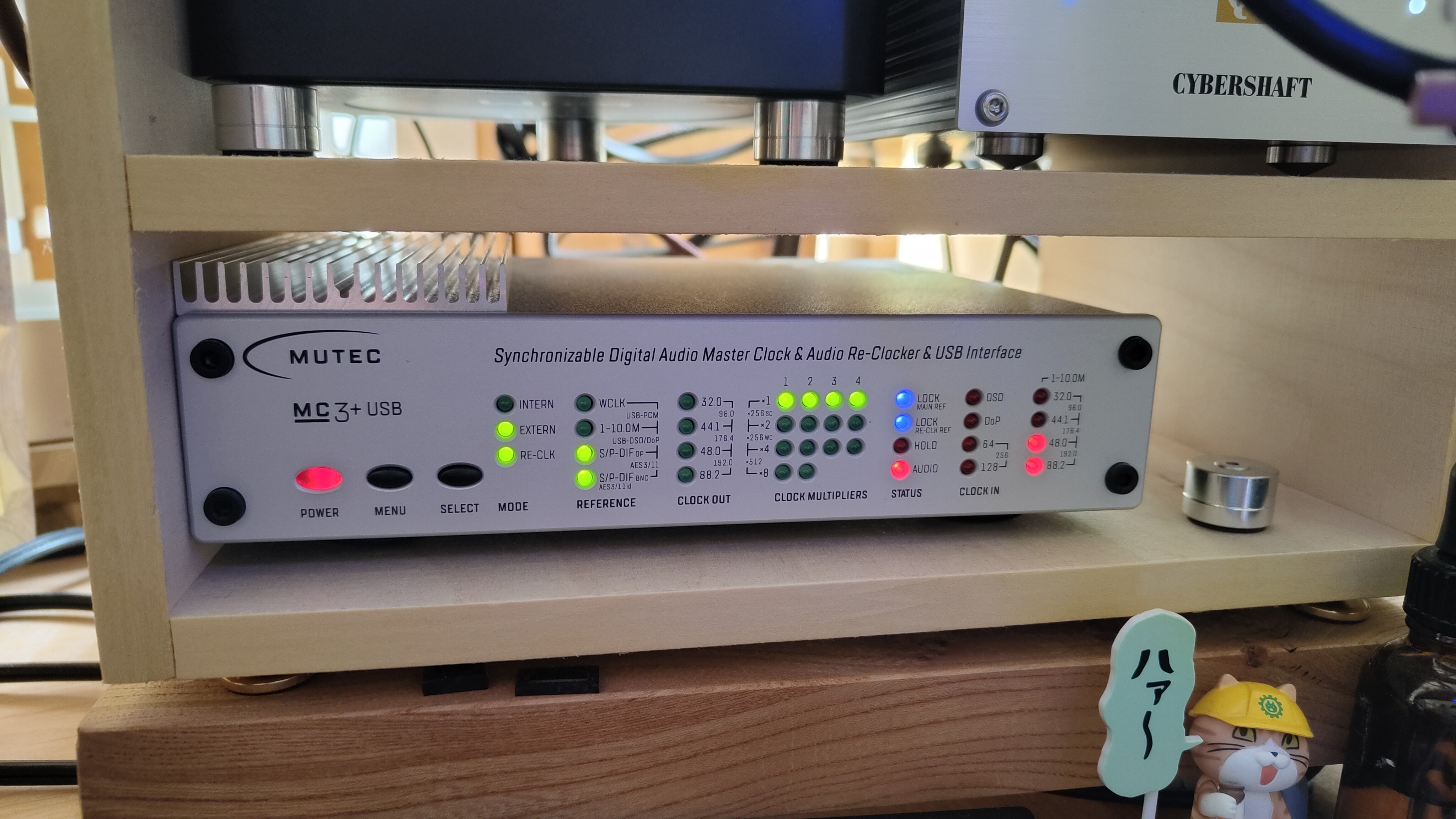 MC-3+USBのAES3/11入力を使ってみる - ポタリング部 いっぴきおおかみ