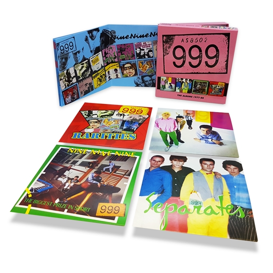 999 / The Albums 1977–80 (WAHOYBX354) - PUNK CD SHOP