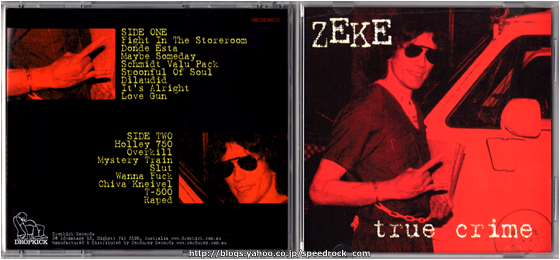 Zeke / True Crime (BEHIND002CD) - PUNK CD SHOP