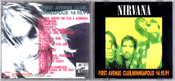 Nirvana / First Avenue Club (TDSCD-003) - PUNK CD SHOP