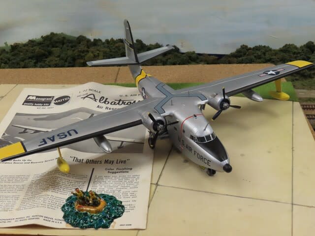 モノグラム 1/72 HU-16B アルバトロス - たとえば模型道楽