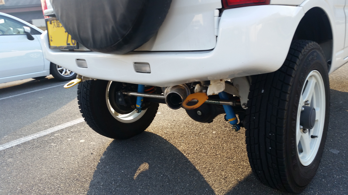 ジムニー(JB23)の乗り心地改善について考えた - srtarouのブログ