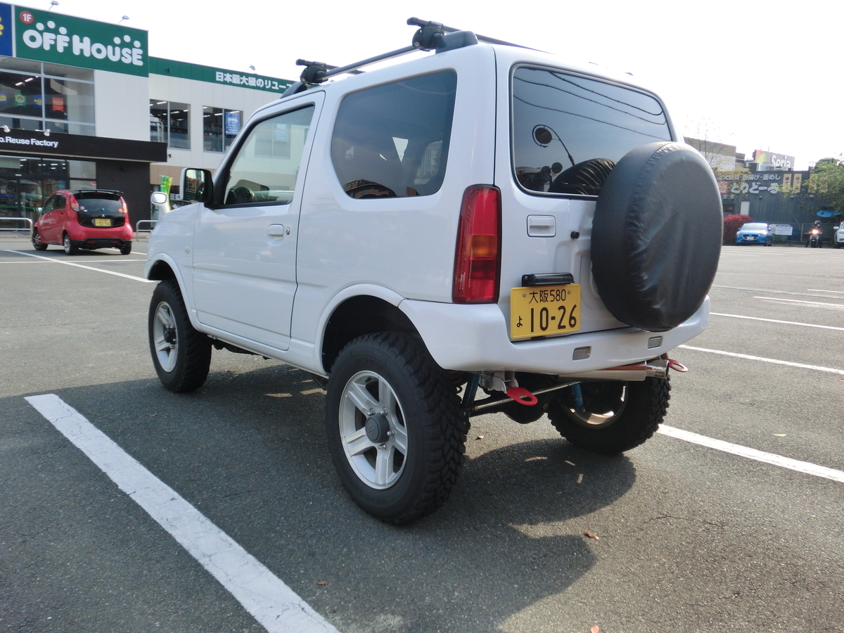 ジムニー(JB23)の水垢を綺麗にした件 - srtarouのブログ