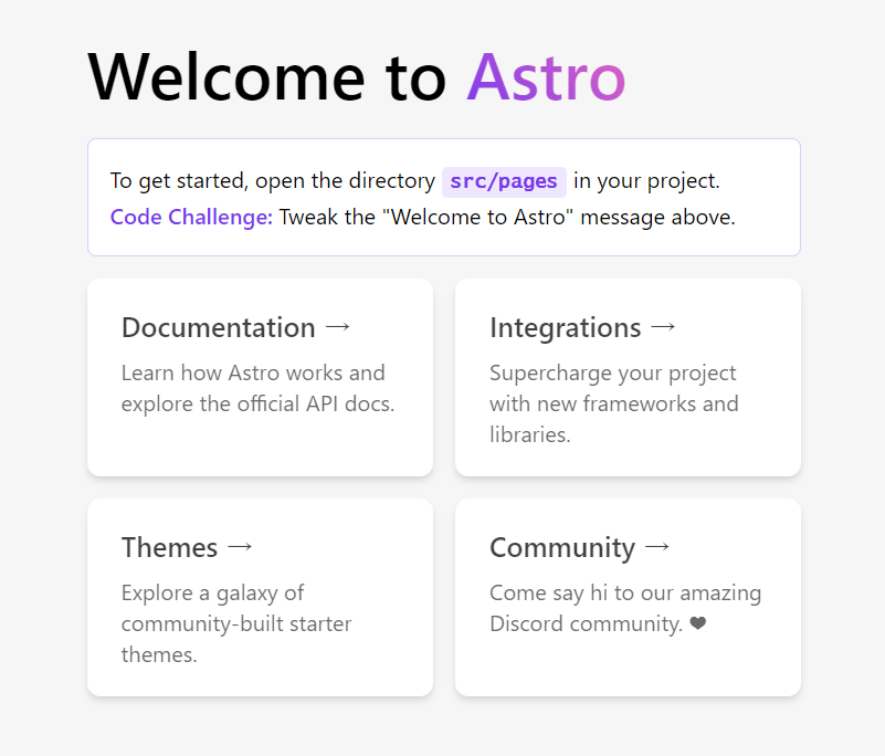 Astro を Codespaces で構築する - Depending on the Time and Situation