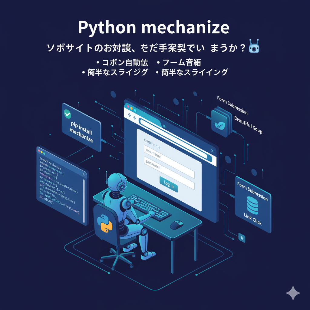 Web自動化のPythonライブラリ - okpy