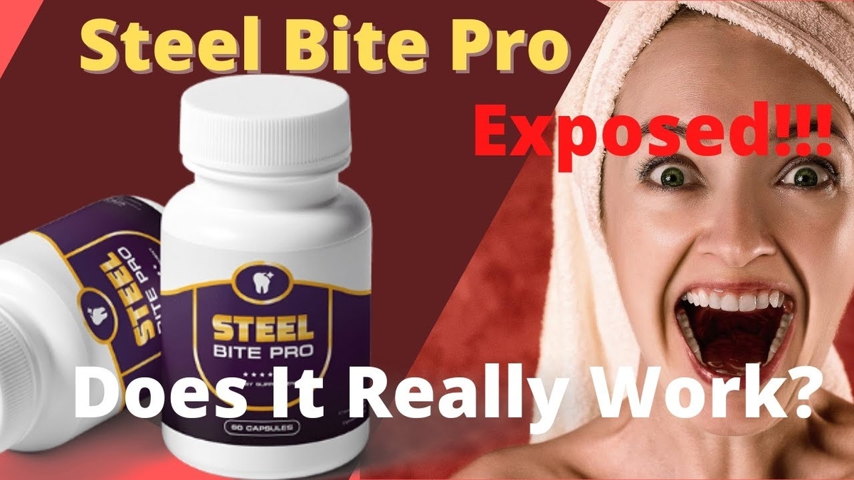 Steel Bite Pro Reviews - Does Steel Bite Pro Supplement Really Work ...