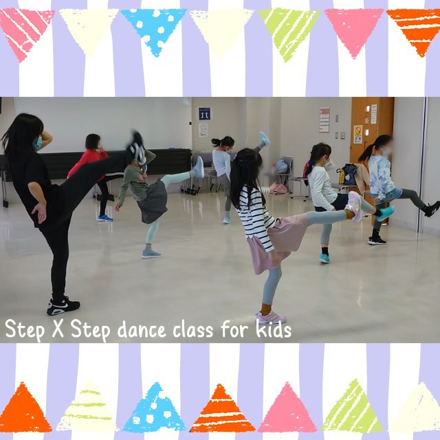 11/7のレッスン。 - Step X Step dance class for kids. Oyuugi HipHop“Little Step”