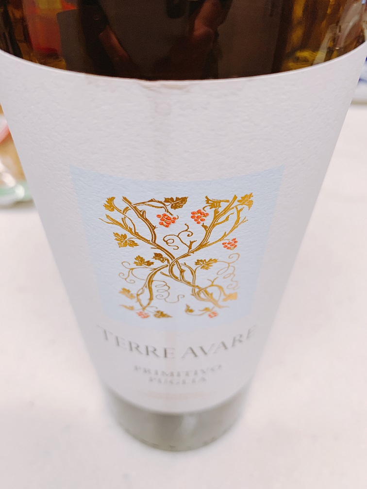 Terre Avare Primitivo ★★★☆☆ - 酒と音楽の日々