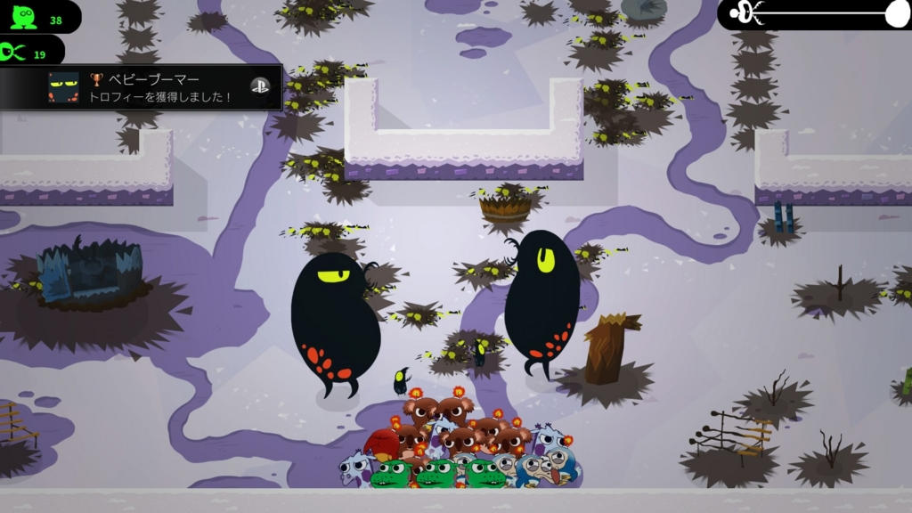 【トロフィー】Super Exploding Zoo! - 後ろを向いて前を見る