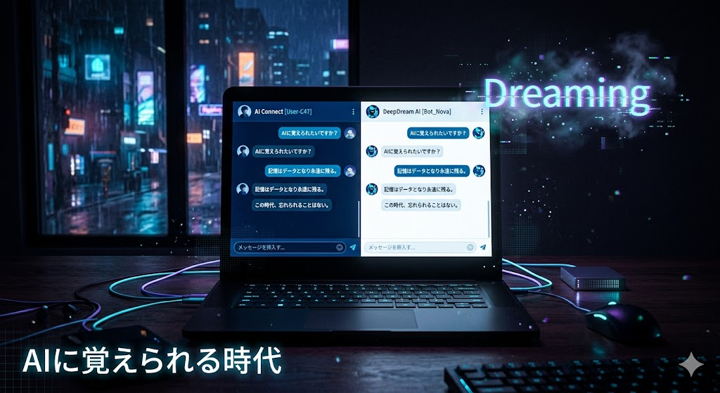 ChatGPTが「夢を見る」ようになった。ClaudeもChatGPTも課金している窓際族がDreamingメモリを見て思ったこと - 準富裕 ...
