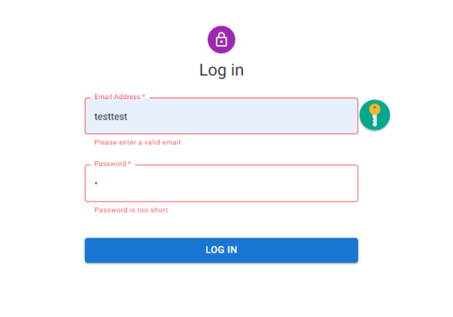 React + MUI + TS + React-hook-formで作るログインフォーム - uwu