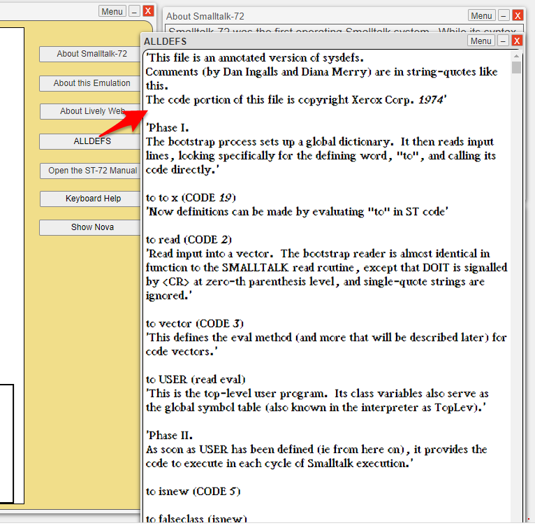 Smalltalk-72で学ぶOOPの原点：配列要素の参照と要素の代入の実装 - Smalltalkのtは小文字です