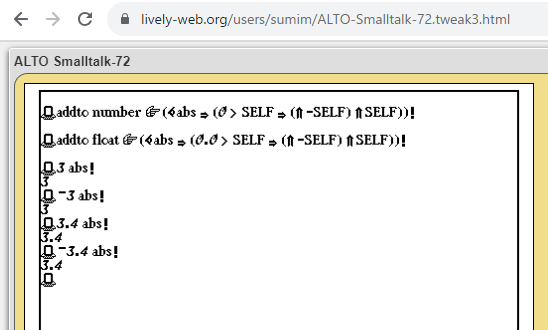 Smalltalk-72で遊ぶOOPの原点：「sqrt」を実装する（準備編） - Smalltalkのtは小文字です