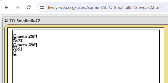 Smalltalk-72で遊ぶOOPの原点： Altoのシステムクロック取得 - Smalltalkのtは小文字です