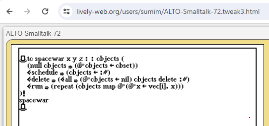 Smalltalk-72で遊ぶOOPの原点：簡易スケジューラーを作る - Smalltalkのtは小文字です