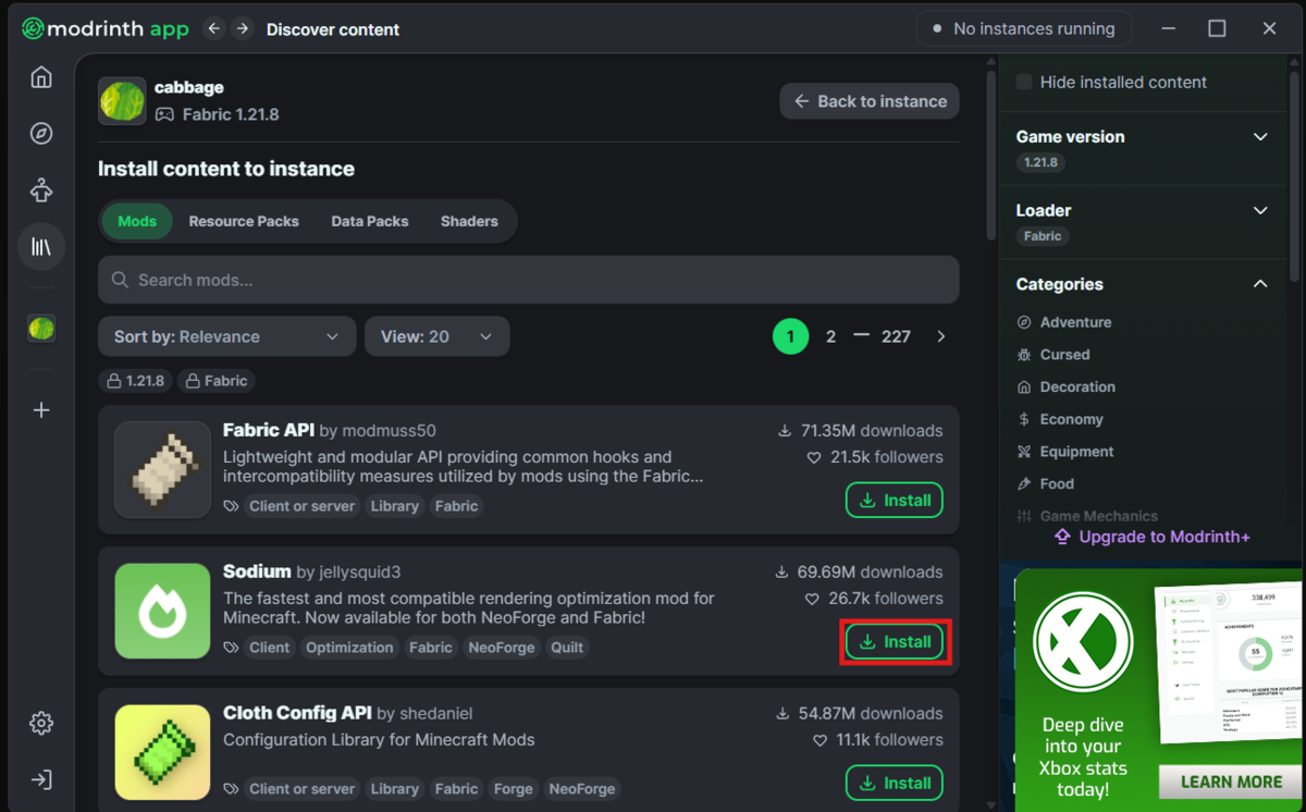 マイクラmod管理アプリ modrinth導入方法【Java版マイクラ】 - sumisoクラフト