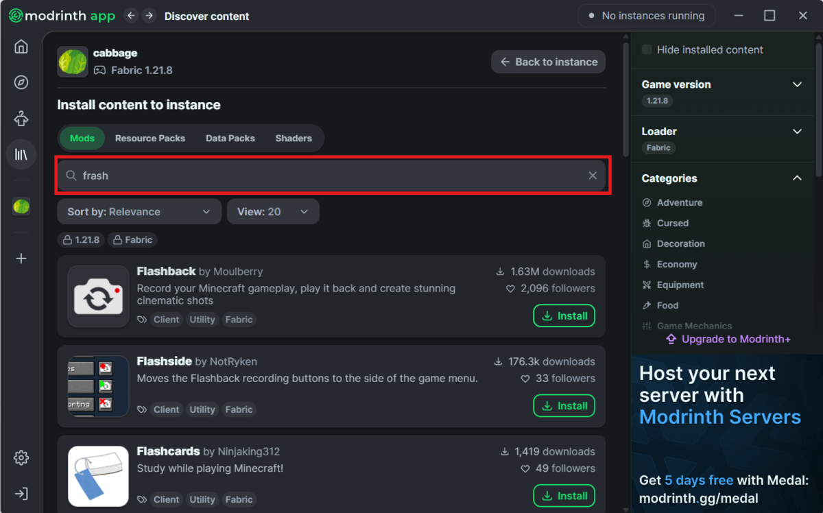 マイクラmod管理アプリ modrinth導入方法【Java版マイクラ】 - sumisoクラフト