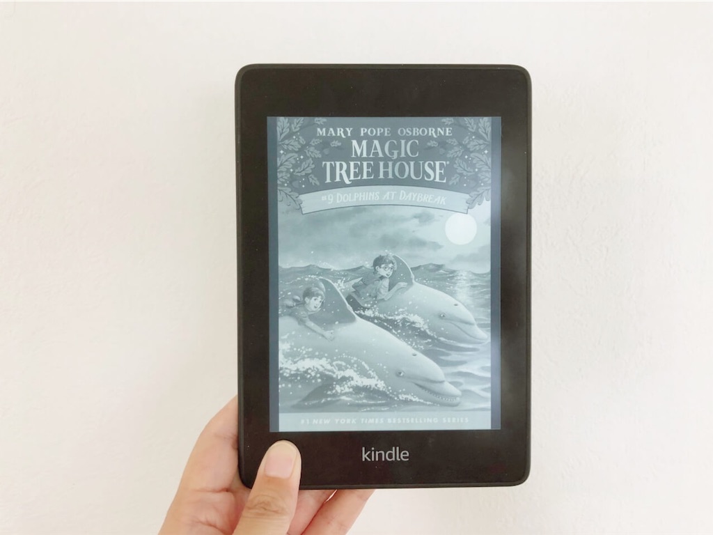 【英語多読】Magic Tree House #9 Dolphins at Daybreak 読みました - ビーチに寝転んで